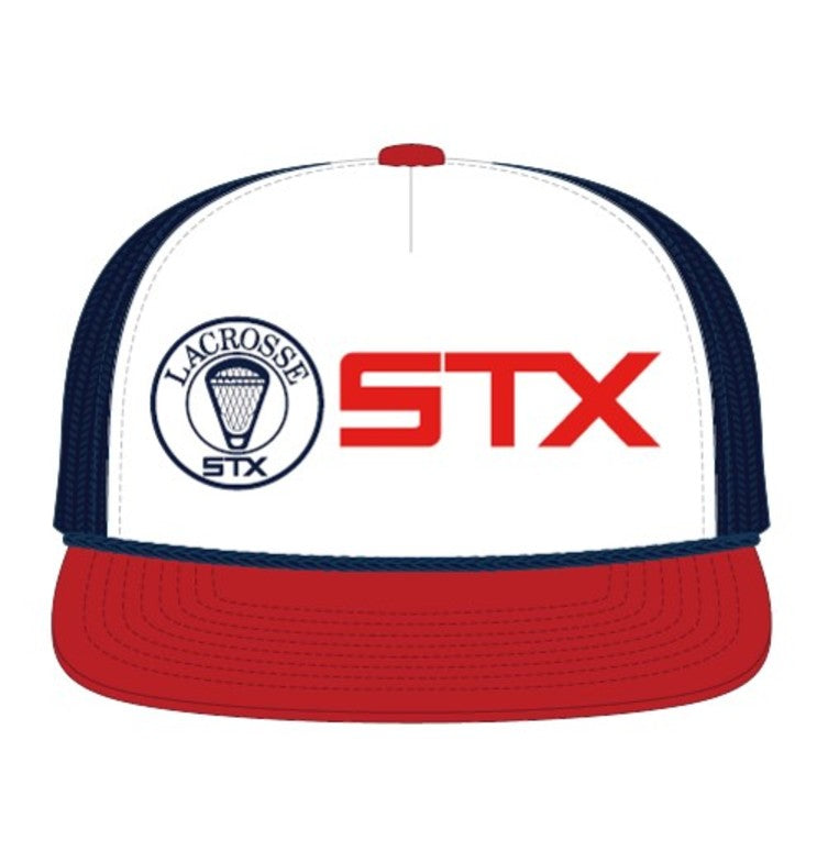 STX Lacrosse Apparel Retro Bumper Sticker Foam Trucker